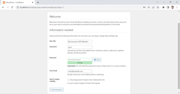 How to Install WordPress on Localhost? [The Ultimate Guide] – Khalil Asmi
